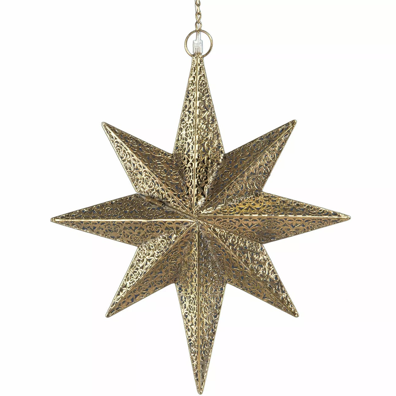 Adventsstjerne Metall - 50x43cm